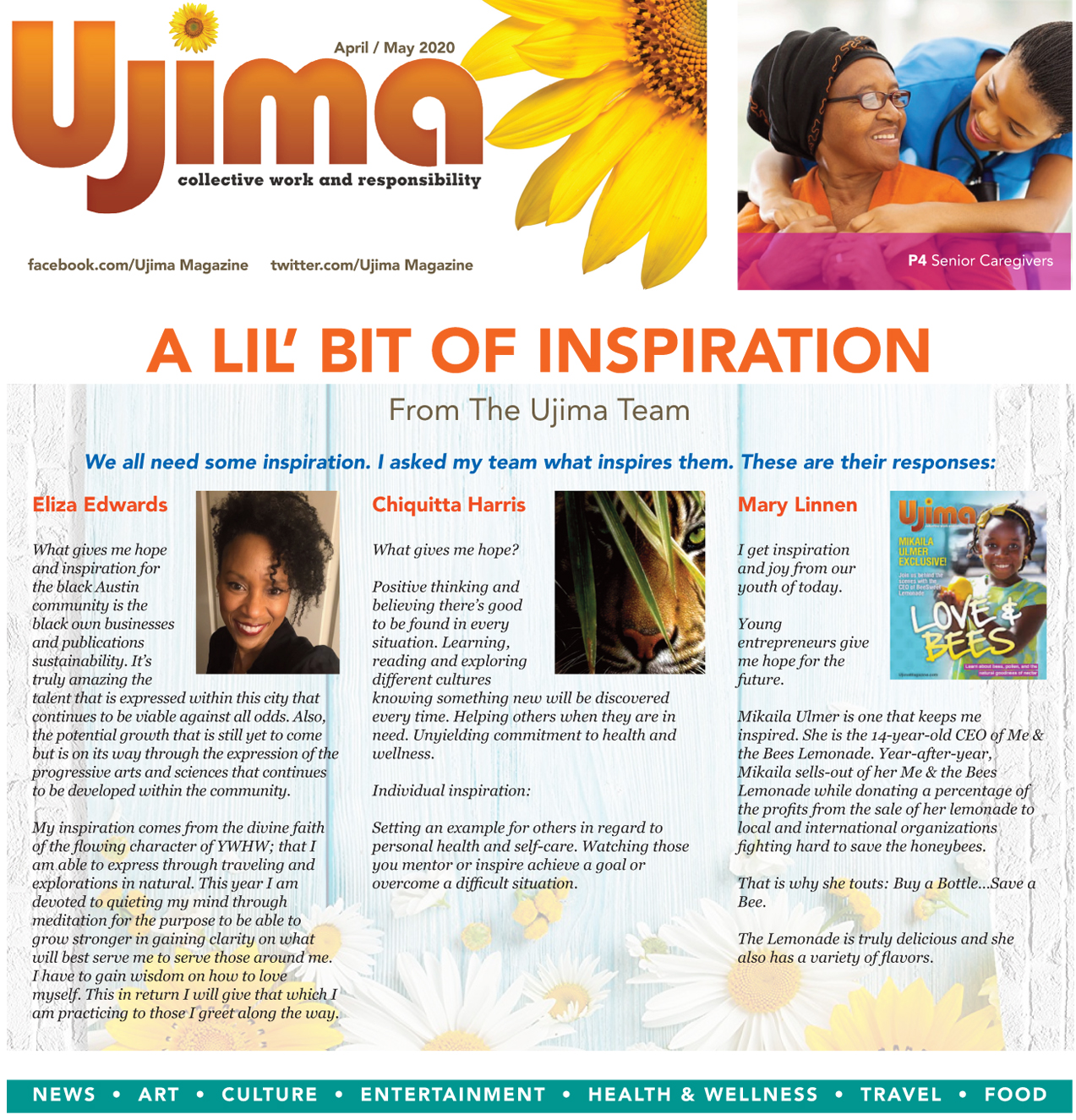 Ujima: April/May 2020 – UJIMA MAGAZINE